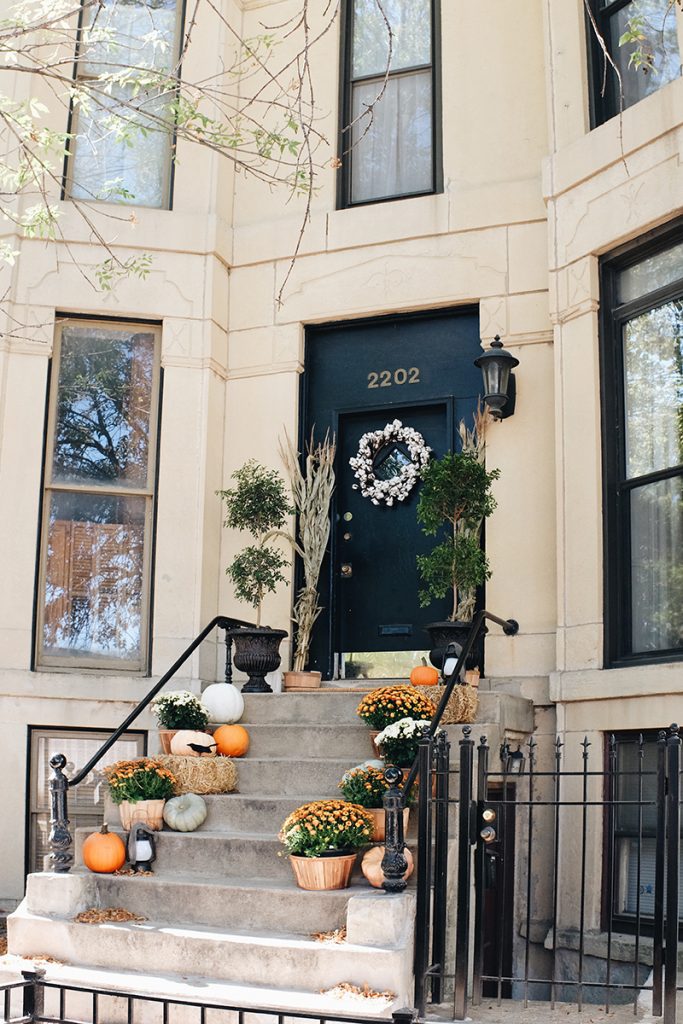 Our Fall Front Stoop Makeover - Elizabeth Street Post