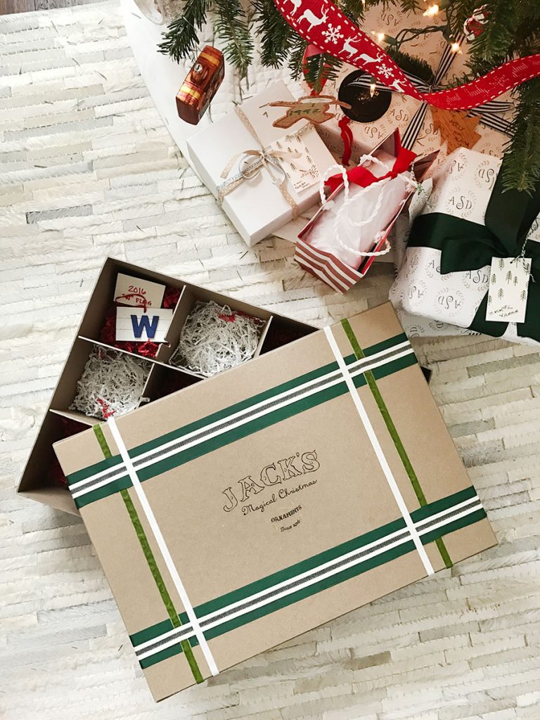 How to DIY Personalized Ornament Boxes - Elizabeth Street Post