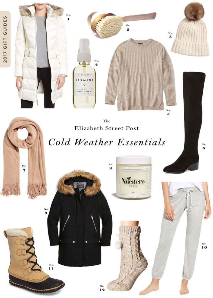 2017 Gift Guide: Winter Essentials - Elizabeth Street Post