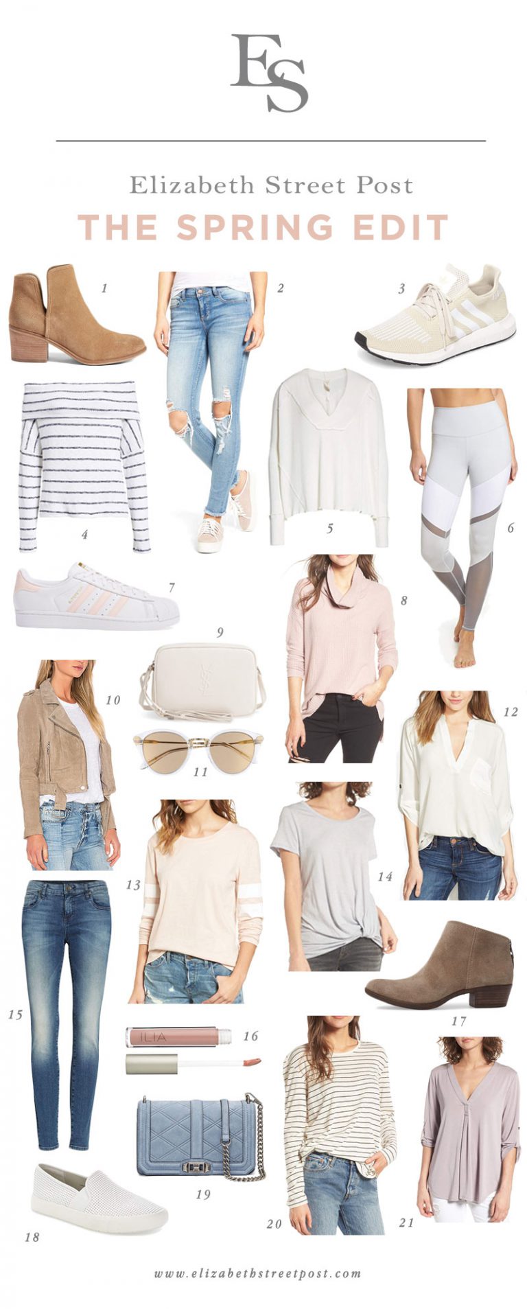 My Budget-Friendly Spring Fashion Edit // part 1 - Elizabeth Street Post